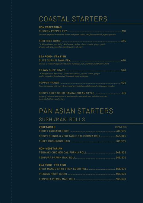 Eleven Eleven Menu Menu For Eleven Eleven Cbd Belapur Navi Mumbai