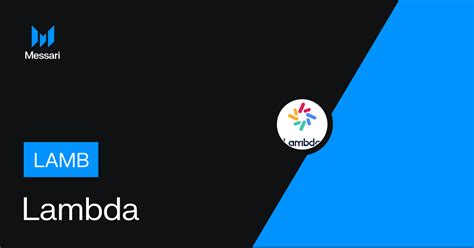 Lambda Market Data And Trends Messari