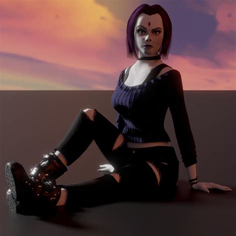 Realistic Teen Titans Raven