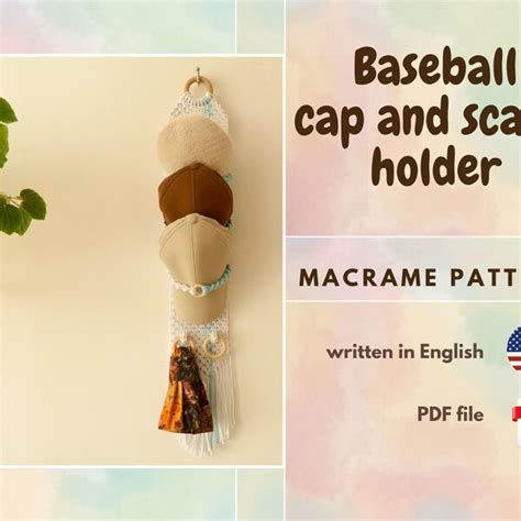 Macrame Hat Rack Etsy