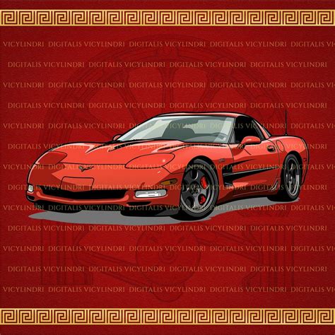 Corvette Svg Etsy