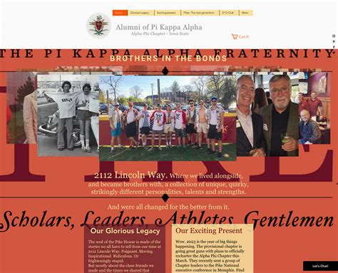 Pi Kappa Alpha Alumni Website Jac Coverdale