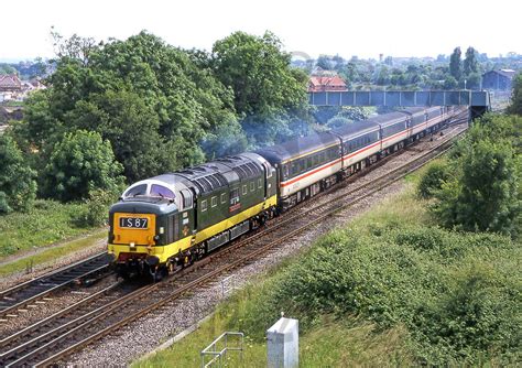 Rail Photoprints Class 55 D9000 Didcotnorth 200698 Jc166