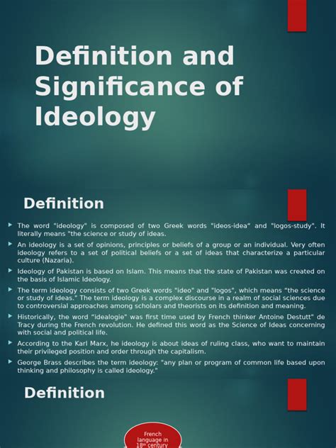 Definition And Significance Of Ideology Pdf Ideologies Nation