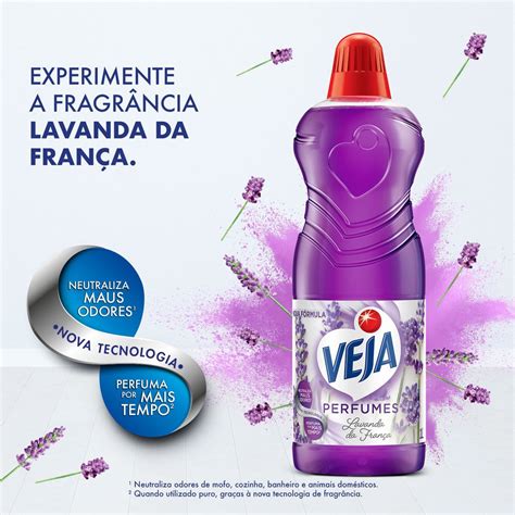 Limpador Perfumado Veja Lavanda Da França 500ml Super Muffato Delivery