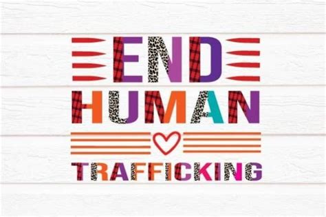 End Human Trafficking Sublimation Graphic By Top Prints Tee · Creative
