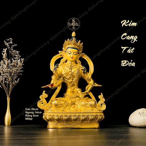 Đức Kim Cang Tát Đỏa Bồ Tát Vajrasattva Tượng Đồng Thờ Cúng Mật Tông