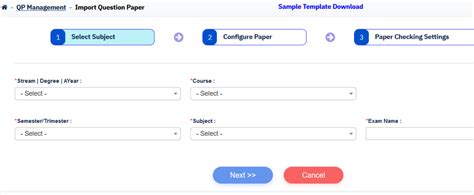 Onscreen Evaluation For Answer Sheet Checking