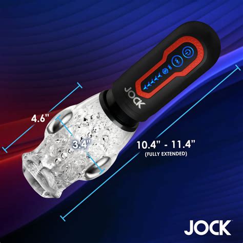Jock Spinning And Thrusting Masturbator With 2 Bullets Xr Brands