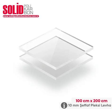 10 Mm Şeffaf Pleksi Levha 100x 200 Cm 2025 Güncel Fiyat