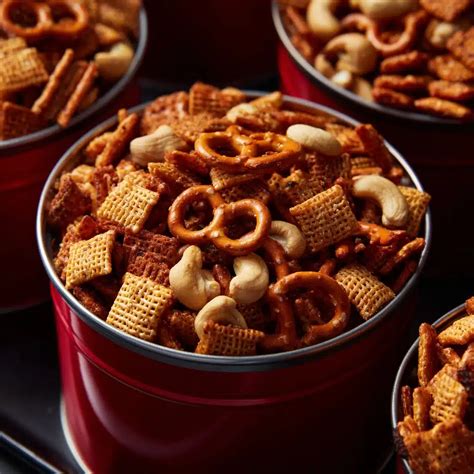 Christmas Eve Savoury Snack Mix Recipe Festive Holiday Nibble