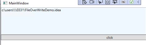 C Wpf Filewritealltext Issue Microsoft Qanda