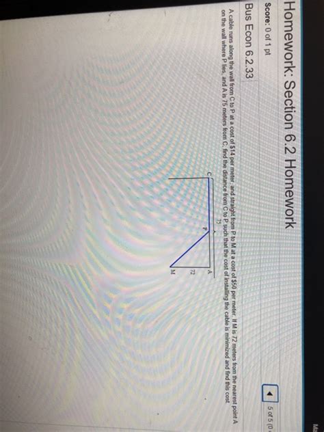 Solved Homework Section 6 2 Homework Score 0 Of 1 Pt Bus