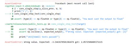 [course 4][week 1][assignment 1] Ex 2 Conv Single Step Convolutional Neural Networks