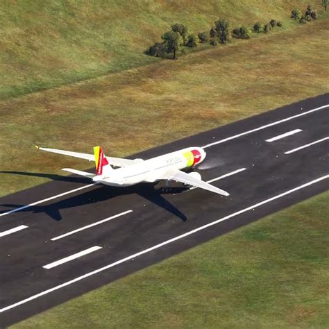 Smooth landing of airbus a330 - YouTube