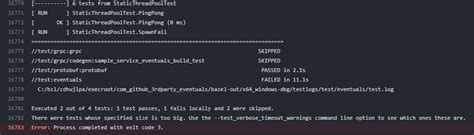 `staticthreadpooltest Spawnfail` Test Fails On Windows · Issue 563 · 3rdparty Eventuals · Github