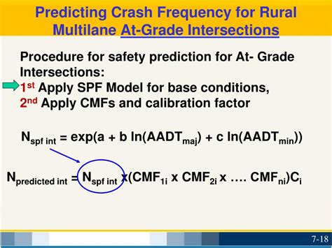 ppt hsm applications to rural multilane intersections powerpoint