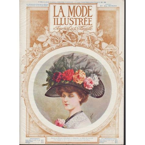 Revue Complete De La Mode Illustree 1910 N16 La Mode Illustree Mode