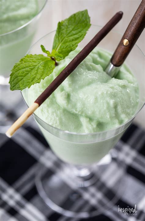 Frozen Grasshopper Drink