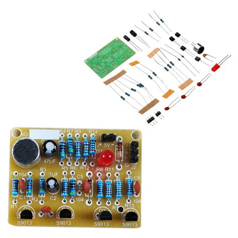 Hitsan Incorporation 10pcs Diy Electronic Clapping Voice Control Switch Module Kit