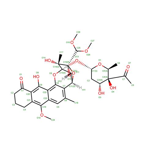 Rcsb Pdb 4hp7 Trioxacarcin D517 As A Product Of Guanine Robbery From