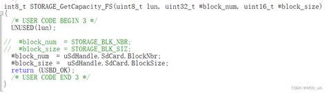 利用stm32cubemx软件生成usbdevicesd卡虚拟u盘 Csdn博客