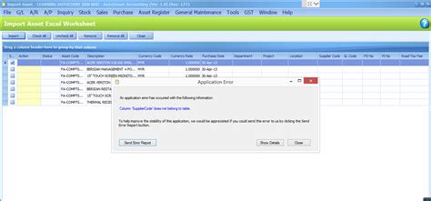 FA Troubleshooting Fixed Asset Plugin Import Asset Error AutoCount Resource Center