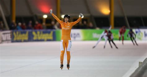Ensing Demonstreert Macht Bij Kpn Marathon Cup Schaatsen Nl