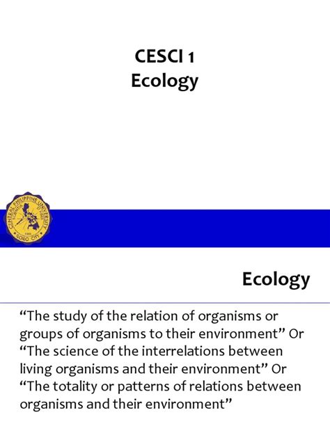3 Ecology And Interactions Pptx Pdf Food Web Ecosystem