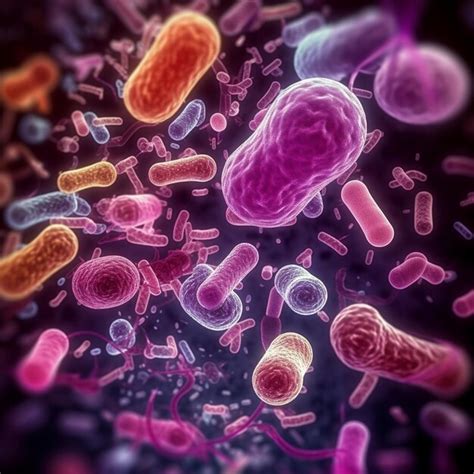 Premium Photo Microorganisms Through A Microscope Ultra Hd Photo