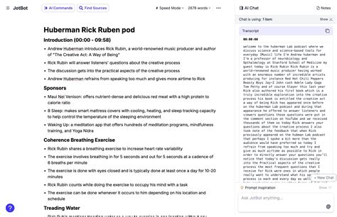 ai powered youtube video summaries jotbot ai