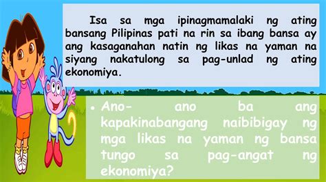 Ap4 Q2 2 Naipaliliwanag Ang Ibat Ibang Pakinabang Pang Ekonomiko Ng Mga