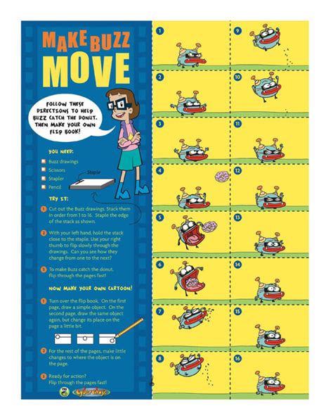 Printable Flip Book Template