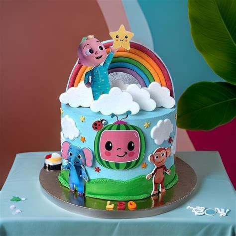 Cocomelon Theme Cake Kekmart