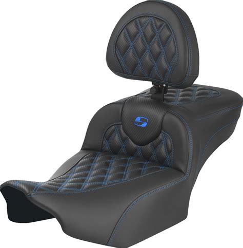 Saddlemen Roadsofa™ Extended Reach Seat With Backrest For Fltrflhx 20