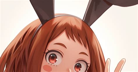 Ochaco Uraraka My Hero Academia Bunny Girl 麗日お茶子（バニーのすがた） Pixiv
