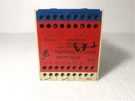 Pepperlfuchs We77 Ex2 220v Isolated Switch Amplifier At ₹ 999piece