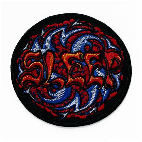Sleep Band Embroidered Patch