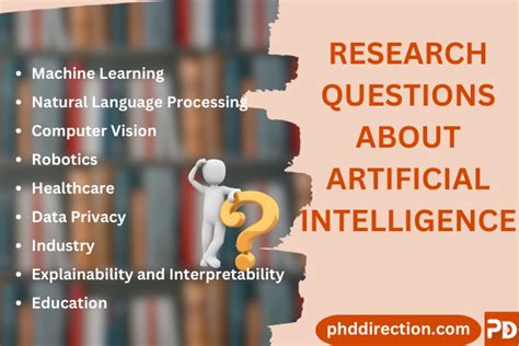 Research Questions And Ideas About Artificial Intelligence