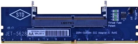 Jet 5628aa Ddr4 Sodimm Adapter Stdeccspd M Factors Storage