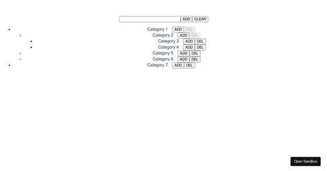 recursive todo codesandbox