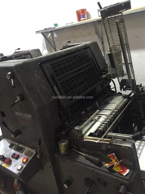 Swan Machinery Second Hand Gto 4 Color Offset Printing Machine SM Offset Printer Products From