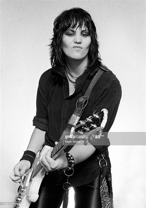 American Singer Songwriter And Guitarist Joan Jett New York 1981