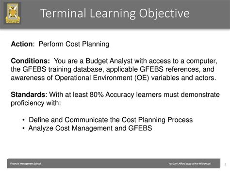 Perform Cost Planning Ppt Download