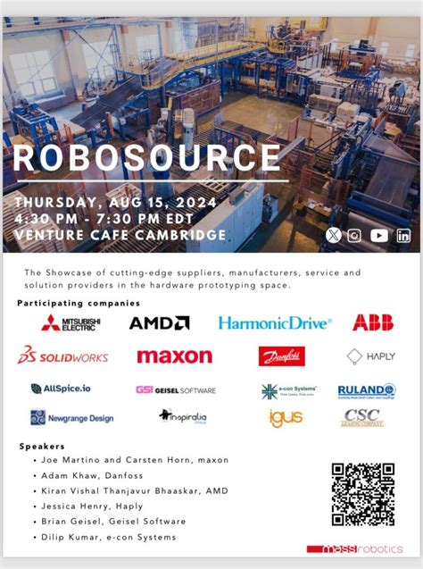 Rollin Willis On Linkedin Robosource Massrobotics