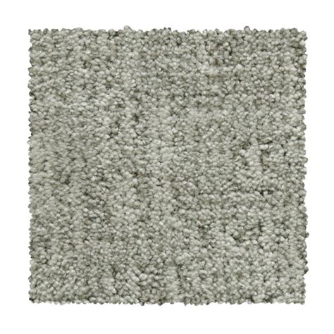 Stainmaster Sample Essentials First Class Gray Pattern Carpet At
