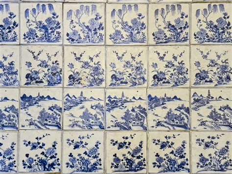 The Chinese Tiles Of Paradesi Synagogue Kochi