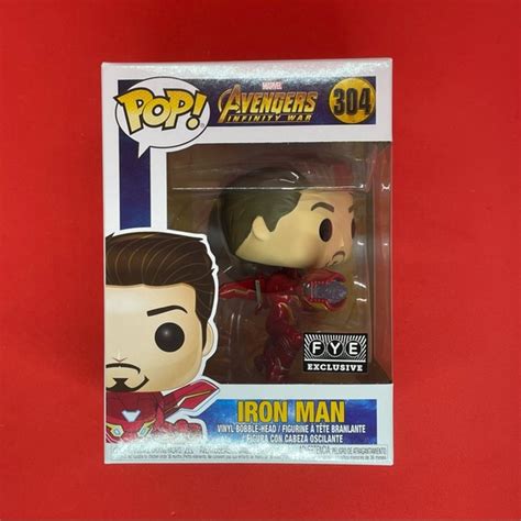 Funko Toys Funko Pop Marvel Avengers Infinity War Iron Man Unmasked