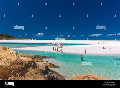Whitsundays Aus Sept 22 2017 Amazing Whitehaven Beach In The