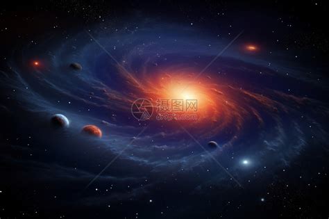 宇宙的银河系插画图片下载 正版图片600409712 摄图网